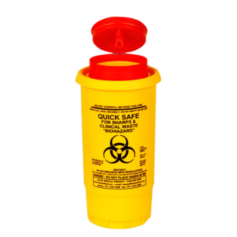Medical Waste / Sharps Container Quick Safe 500ml | Shaman Australis ...