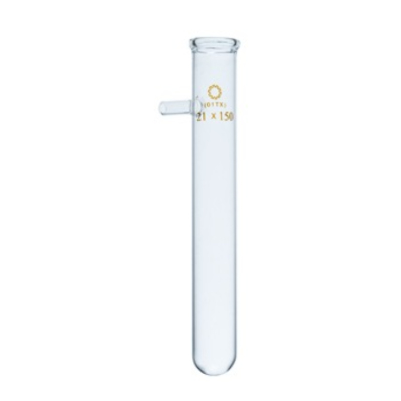 Borosilicate Glass Rimmed Test Tube with Side Arm 150x21mm | Shaman ...