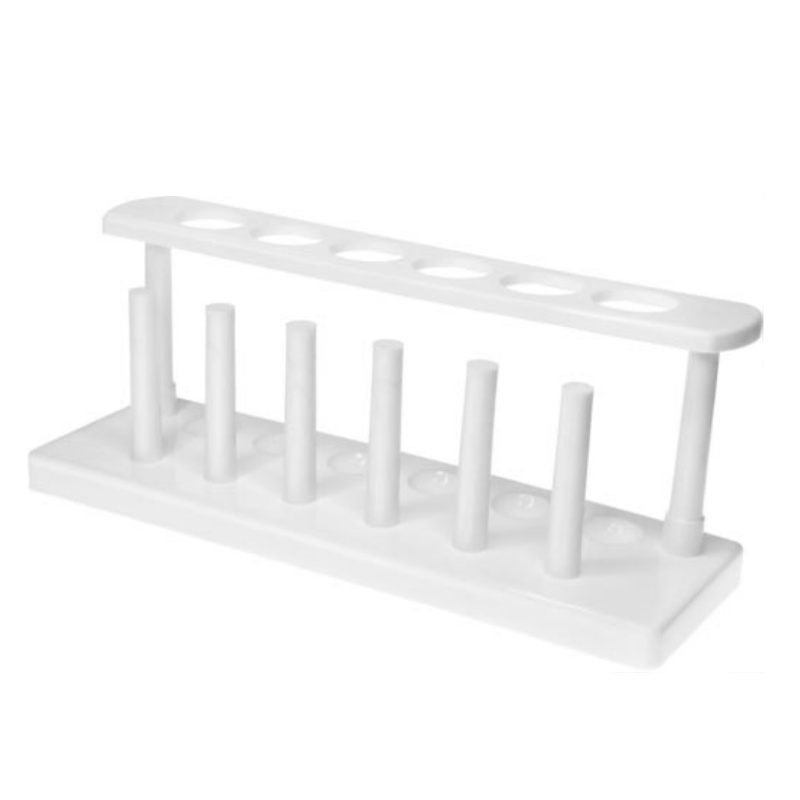 Test Tube Rack - 6 Holes and 6 Pegs: Practical Lab Essential | Shaman ...